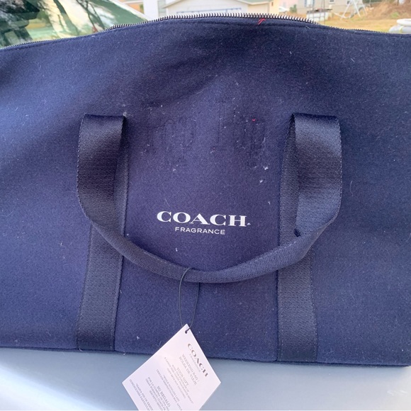 Coach | Bags | Large Navy Blue Coach Tote Bag | Poshmark